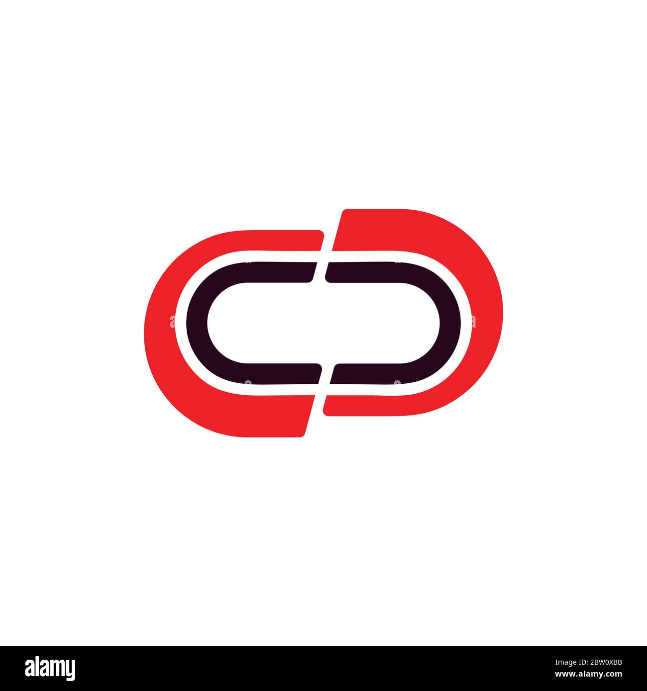 letter c capsule oval shape logo vector Stock Vector Image & Art - Alamy