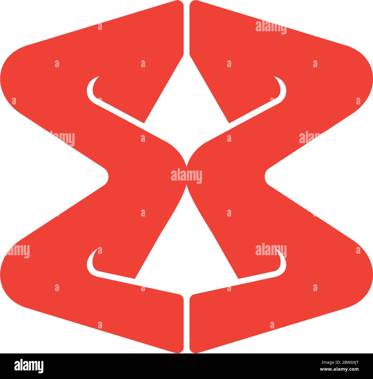 letter 3b 3d simple abstract logo vector Stock Vector Image & Art - Alamy