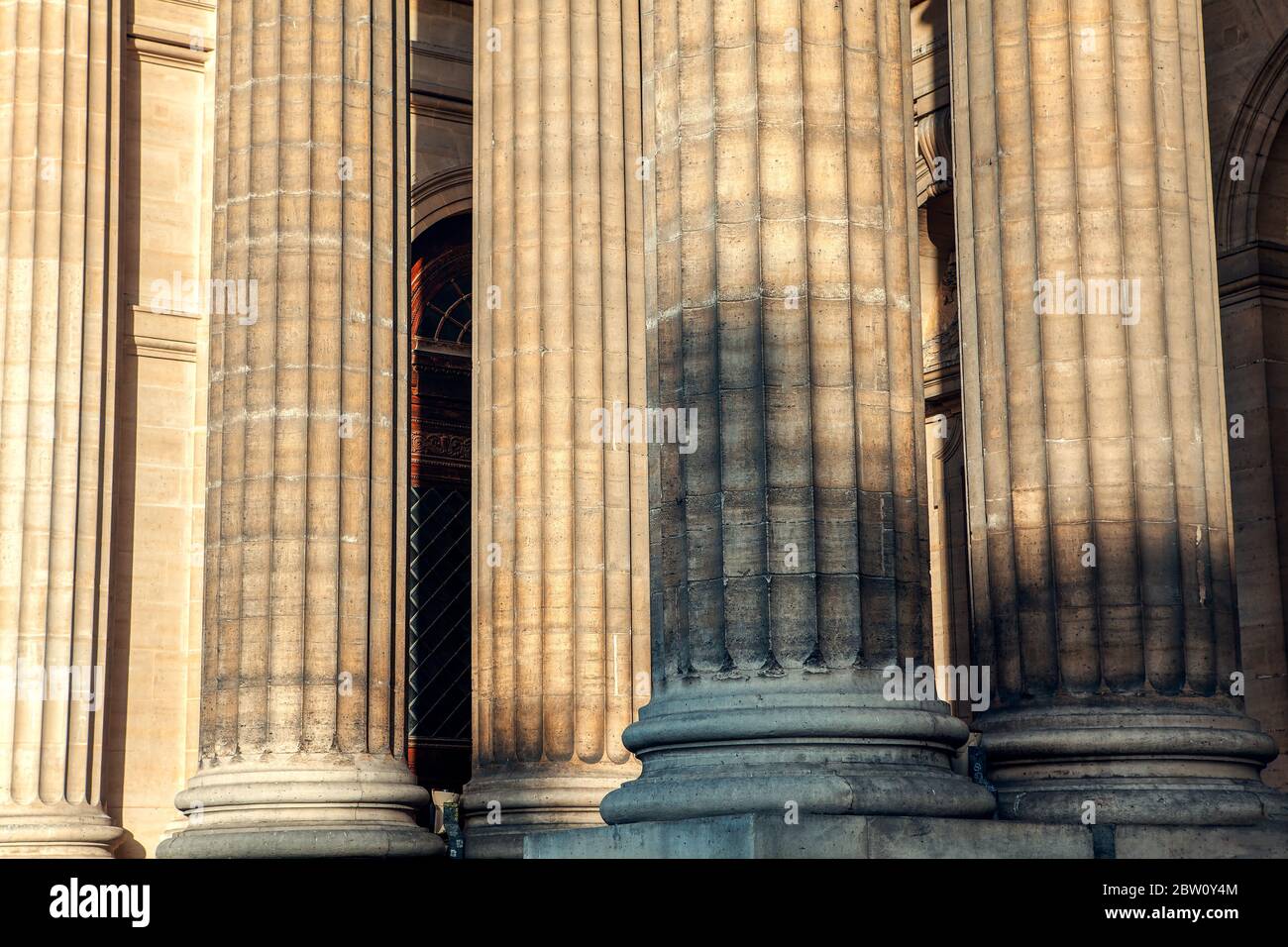 Roman columns used to support buildings and temples Stock Photo - Alamy