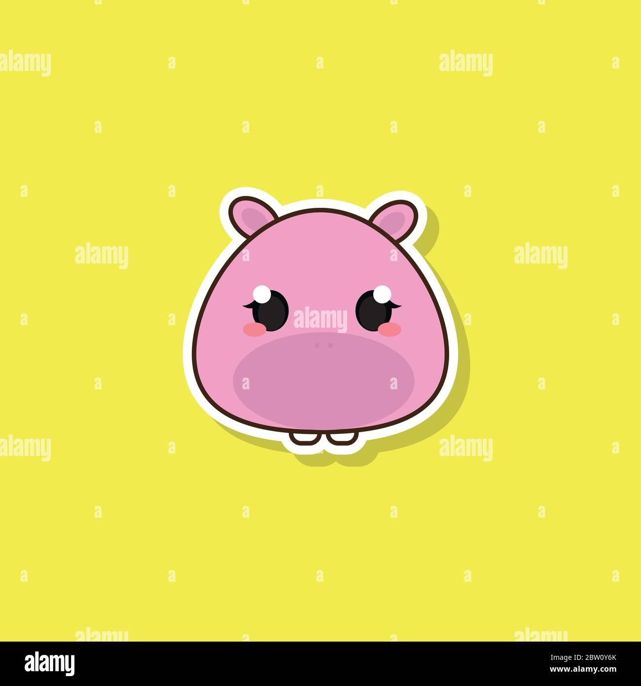 Set cute baby safari Stock Vector Images - Alamy