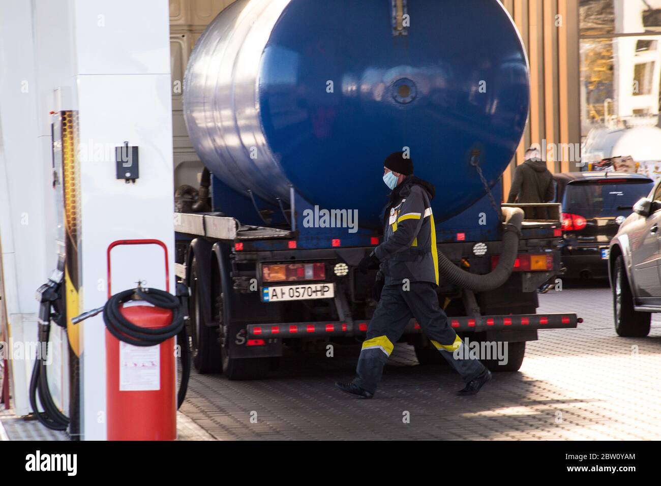 Petrol station safety hi-res stock photography and images - Alamy