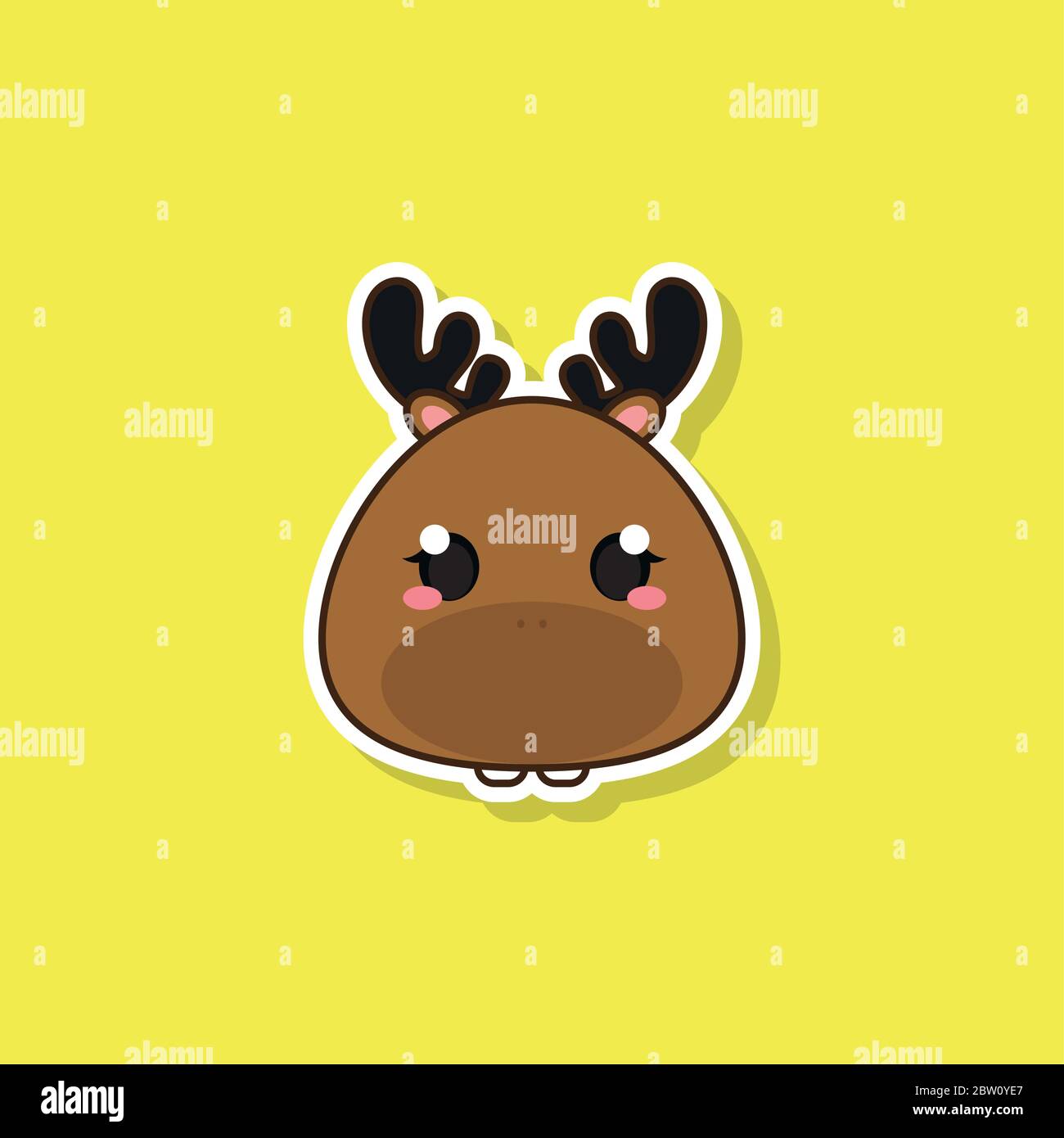 Cute baby in christmas Stock Vector Images - Alamy
