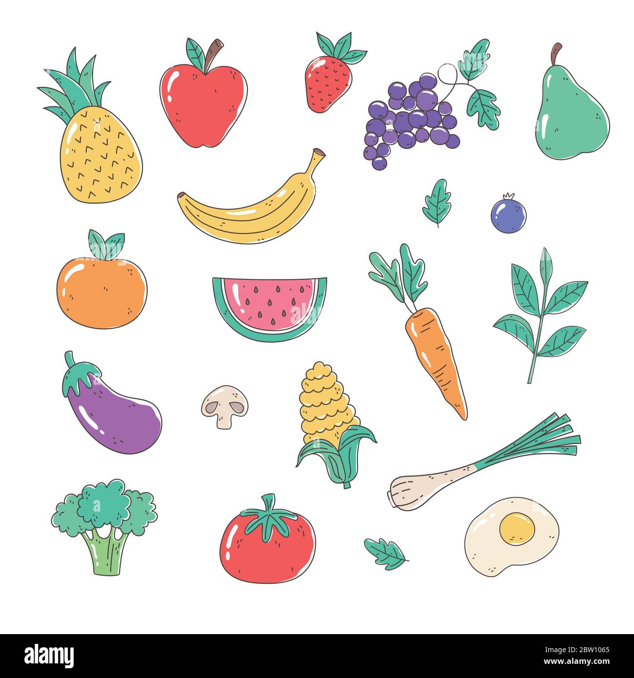 healthy food nutrition organic fruits vegetables tomato apple pineapple ...