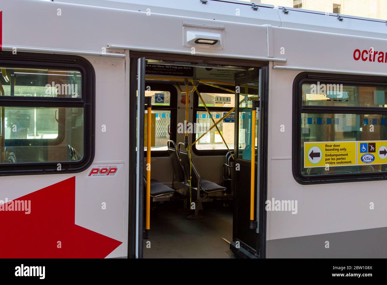 Bus rear door hi-res stock photography and images - Alamy