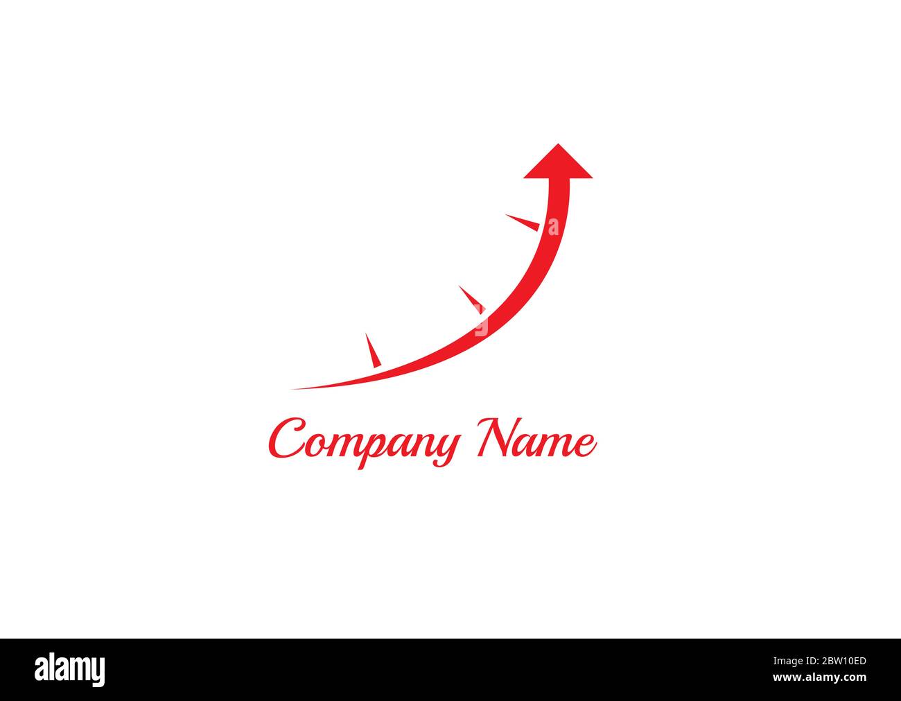 logo speed up clock red color minimalist Stock Vector Image & Art - Alamy