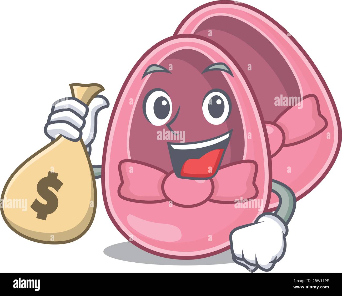 Rich Little Girl Cartoon