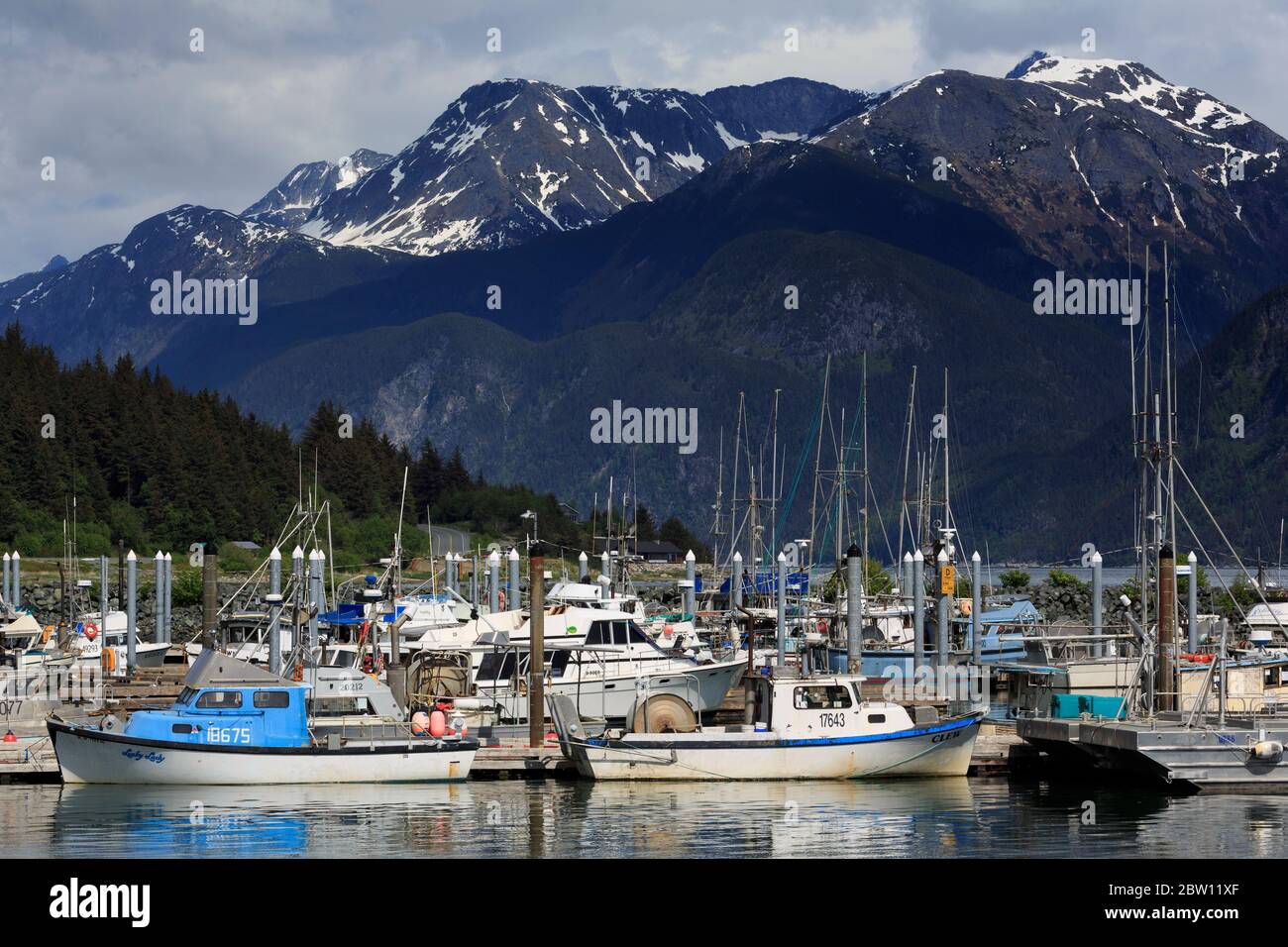 Haines small boat harbor hi-res stock photography and images - Alamy
