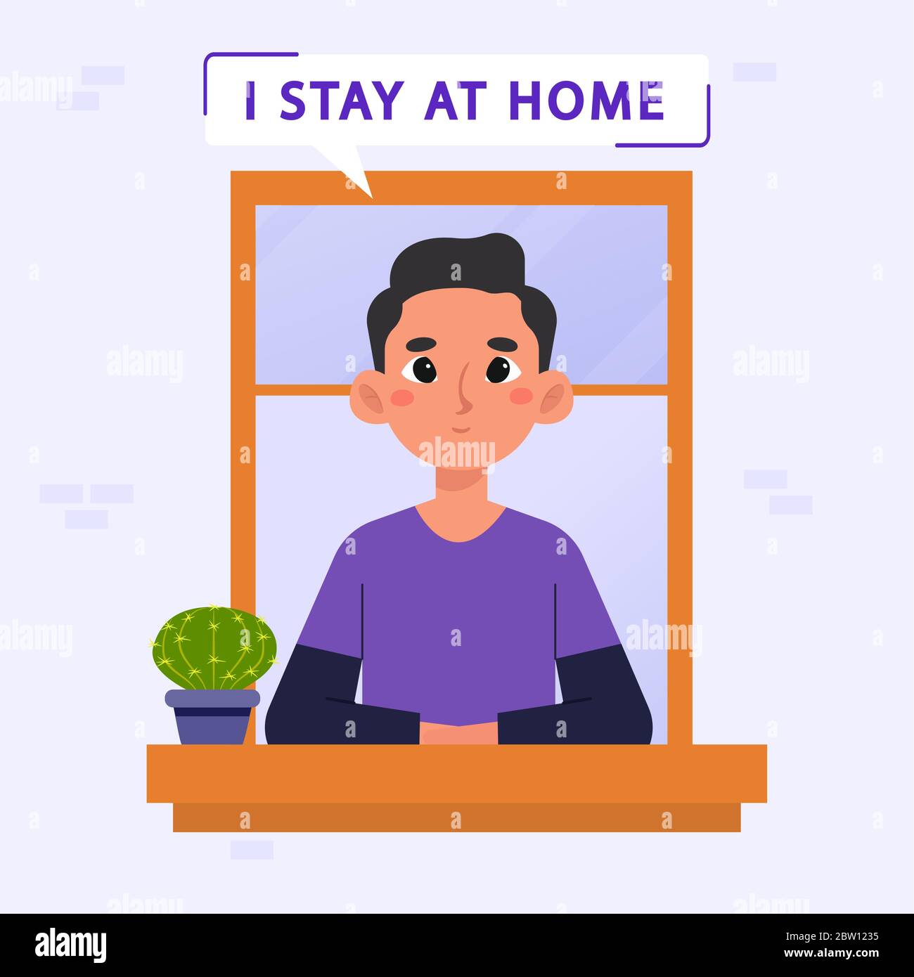 Stay at home poster Stock Vector Image & Art - Alamy