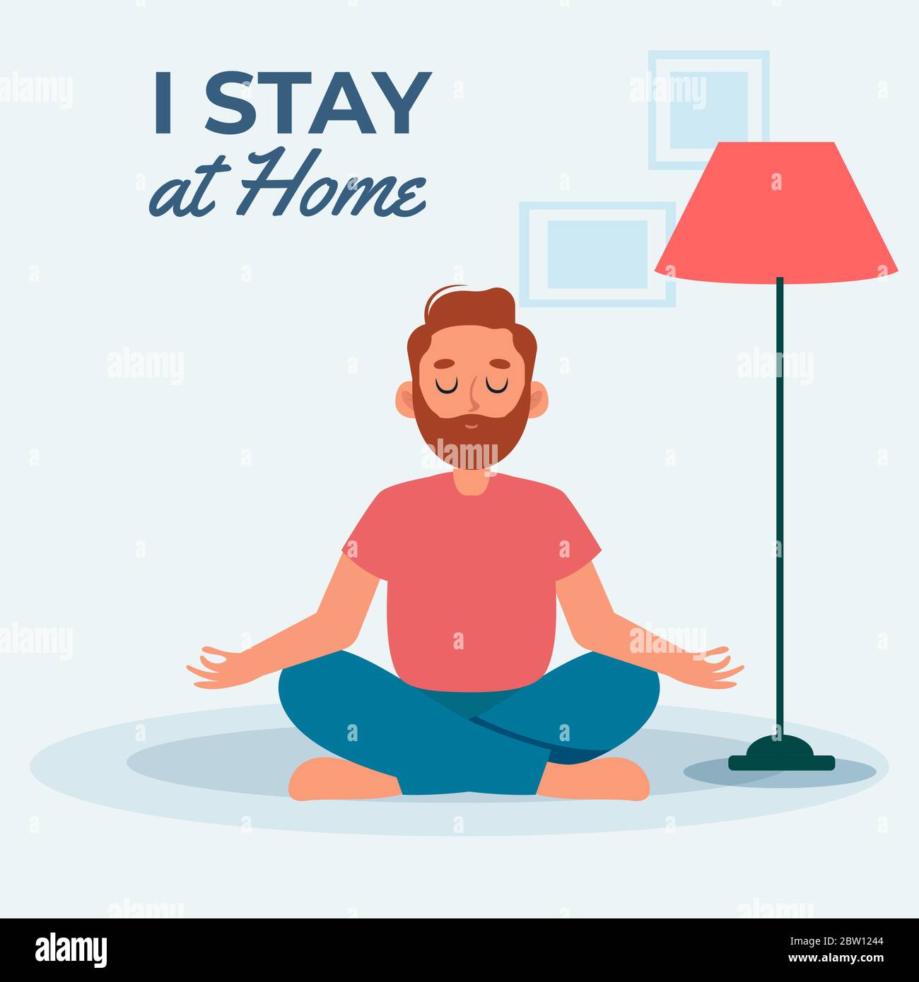 Stay at home poster Stock Vector Image & Art - Alamy