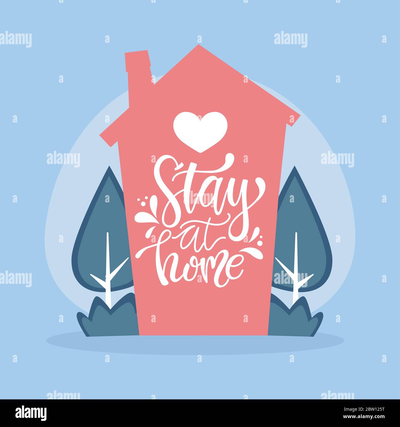 Stay at home poster Stock Vector Image & Art - Alamy