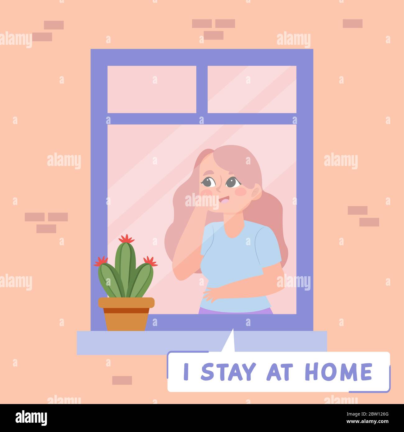 Stay at home poster Stock Vector Image & Art - Alamy