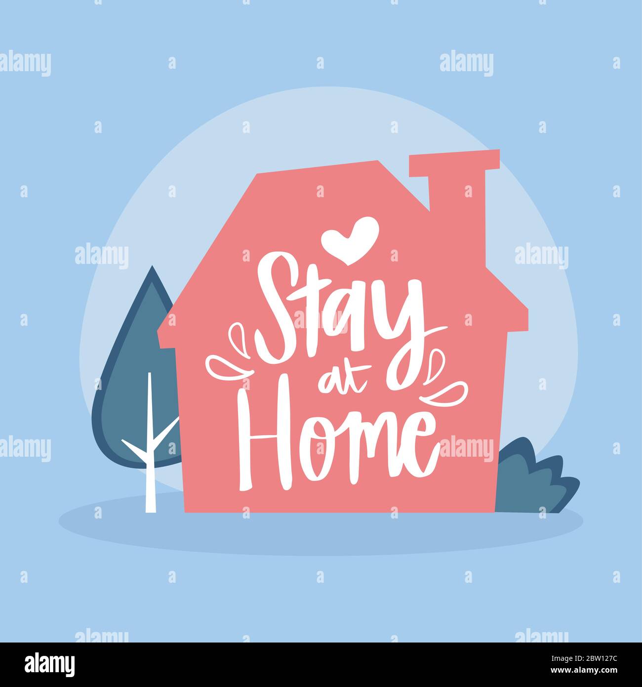 Stay at home poster Stock Vector Image & Art - Alamy