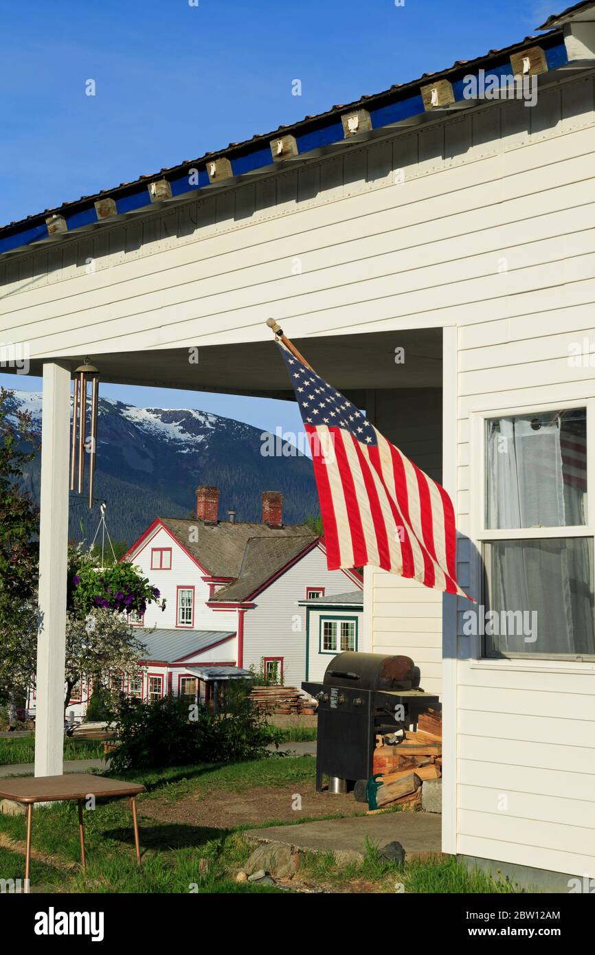 Fort Seward, Haines, Lynn Canal, Alaska, USA Stock Photo - Alamy