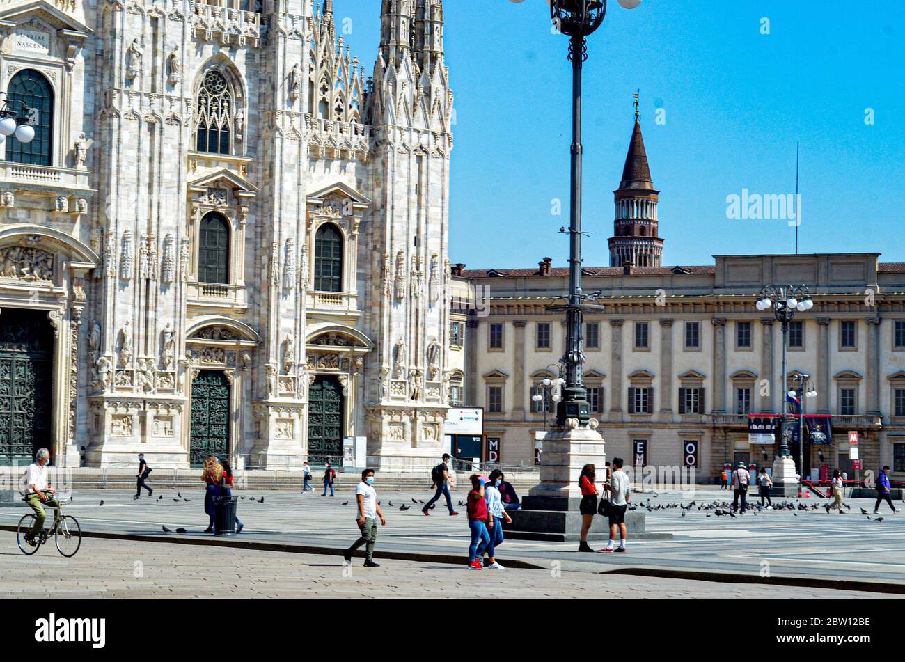 Milan, MILAN, ITALY. 28th May, 2020. (INT) Covid-19: Life is getting ...