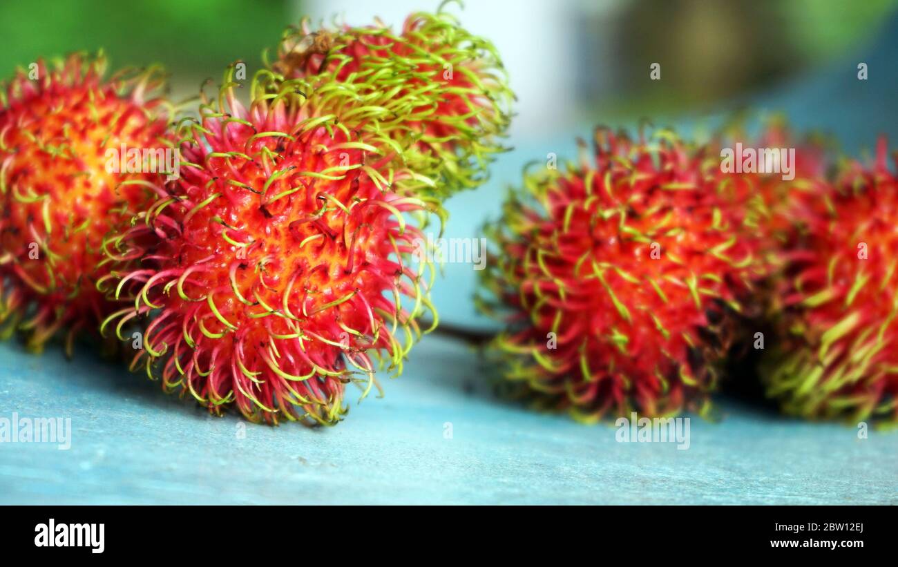 Rambutan background hi-res stock photography and images - Alamy