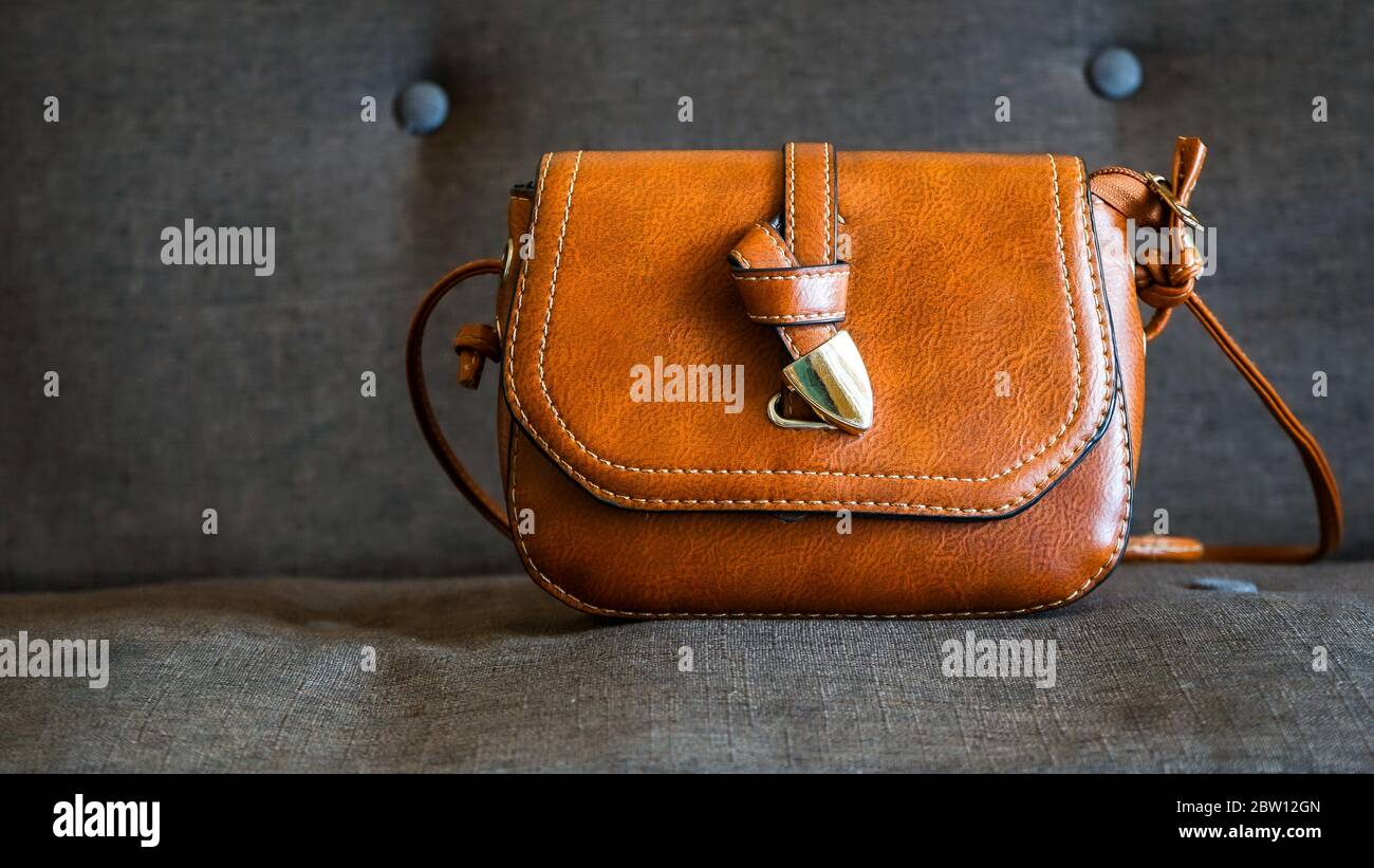 Luxury leather on table hi-res stock photography and images - Alamy