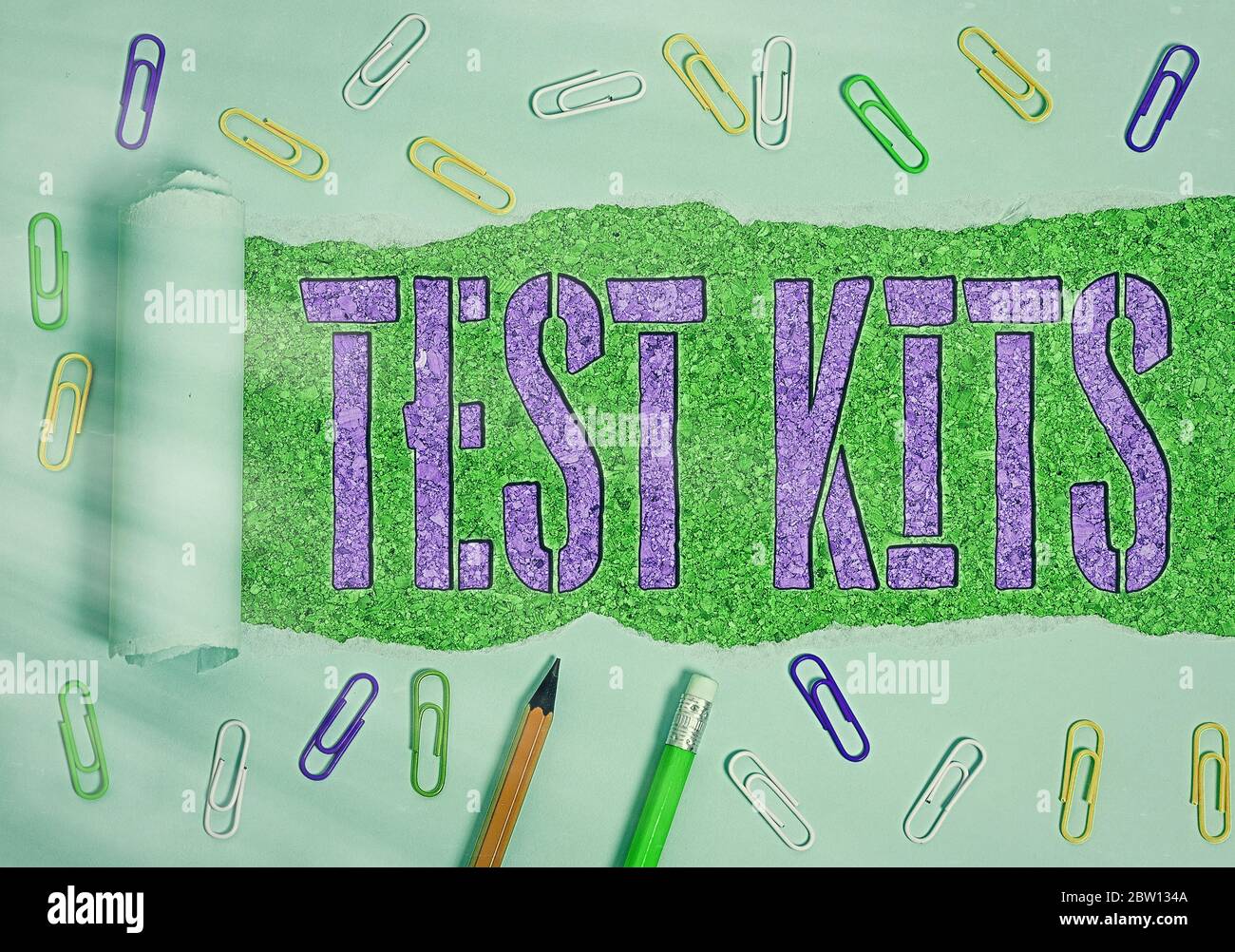 Conceptual hand writing showing Test Kits. Concept meaning tools used ...