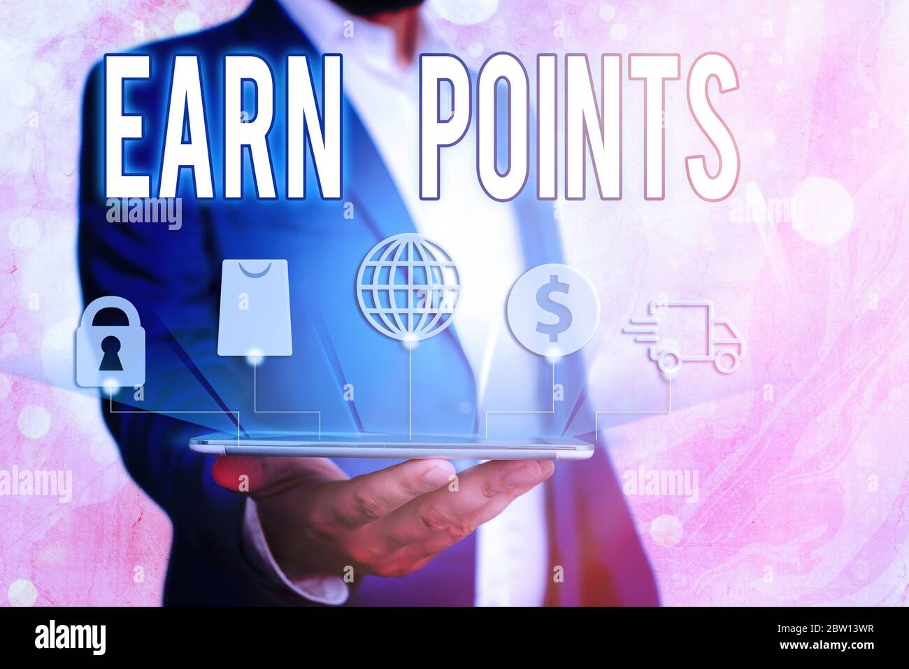 Handwriting text Earn Points. Conceptual photo getting praise or ...