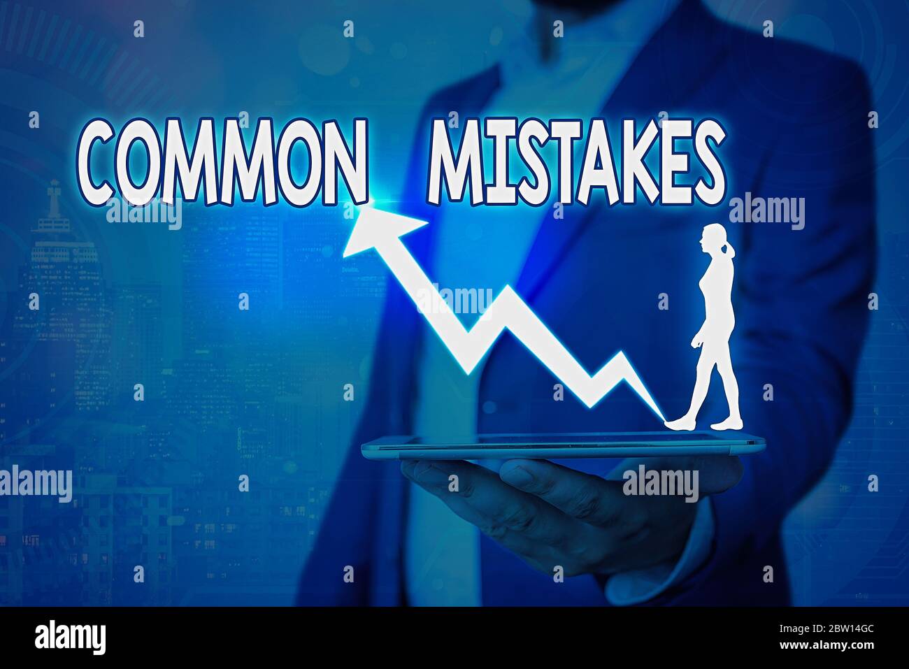 Handwriting text Common Mistakes. Conceptual photo actions that are ...