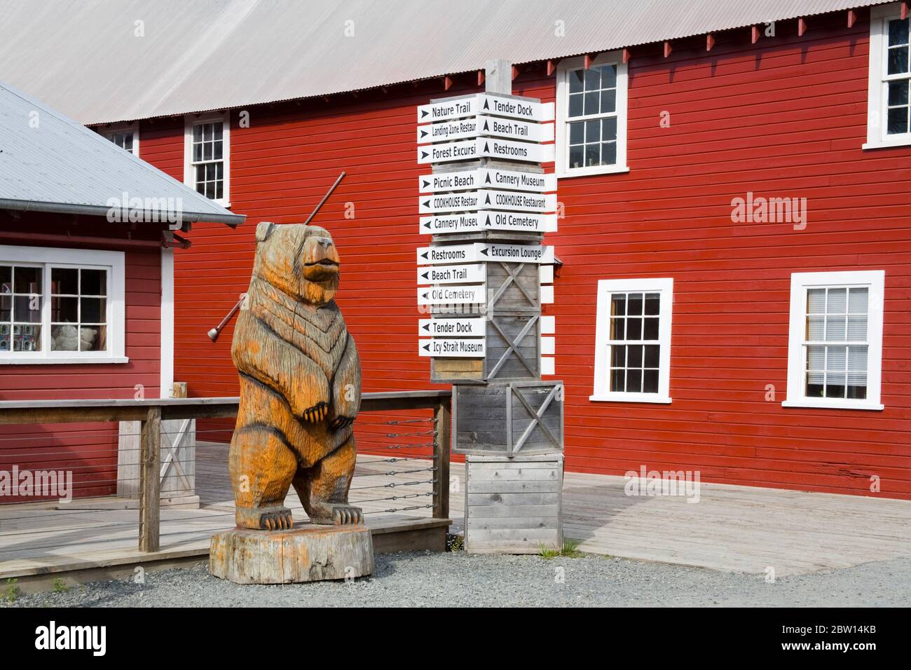 Icy Strait Point Cannery Museum, Hoonah City, Chichagof Island ...