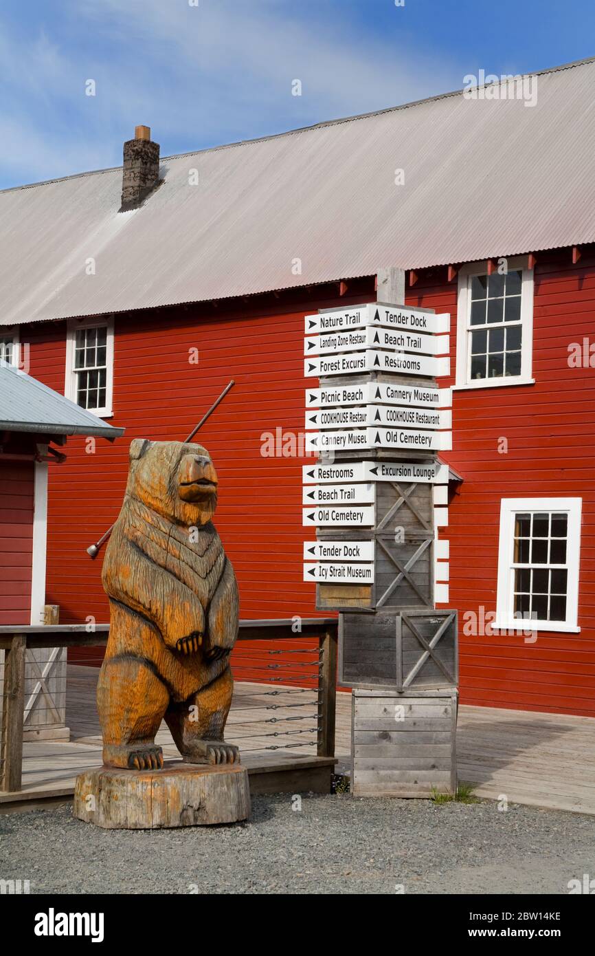 Icy Strait Point Cannery Museum, Hoonah City, Chichagof Island ...