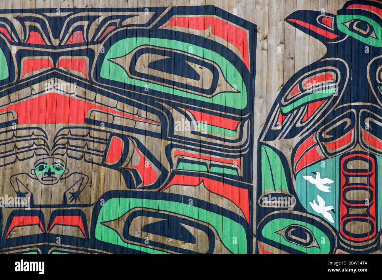 Raven on Clan House, Icy Strait Point, Hoonah City, Chichagof Island ...
