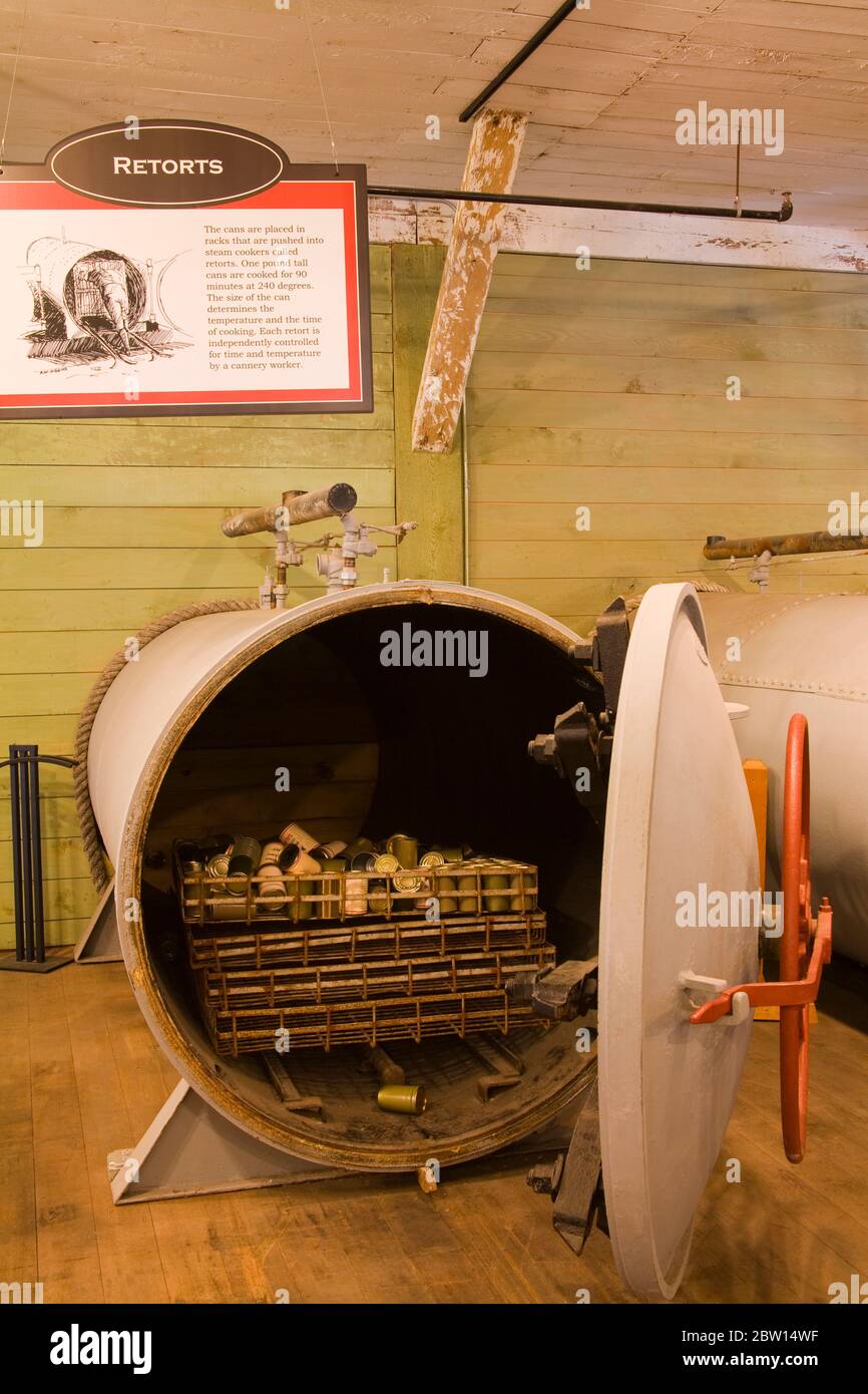 Icy strait point cannery museum hi-res stock photography and images - Alamy