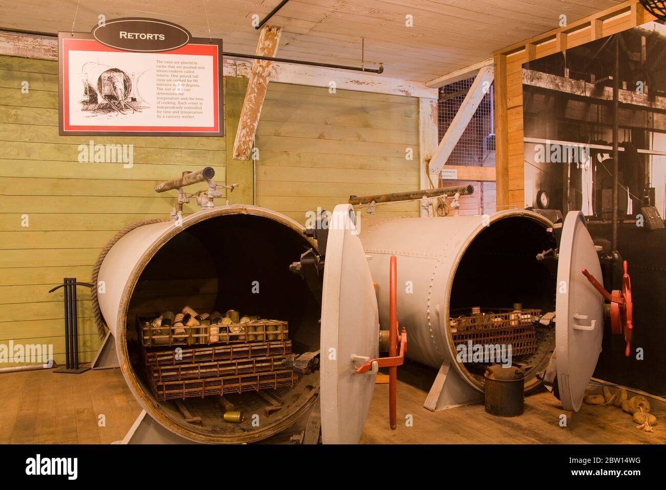 Icy Strait Point Cannery Museum, Hoonah City, Chichagof Island ...