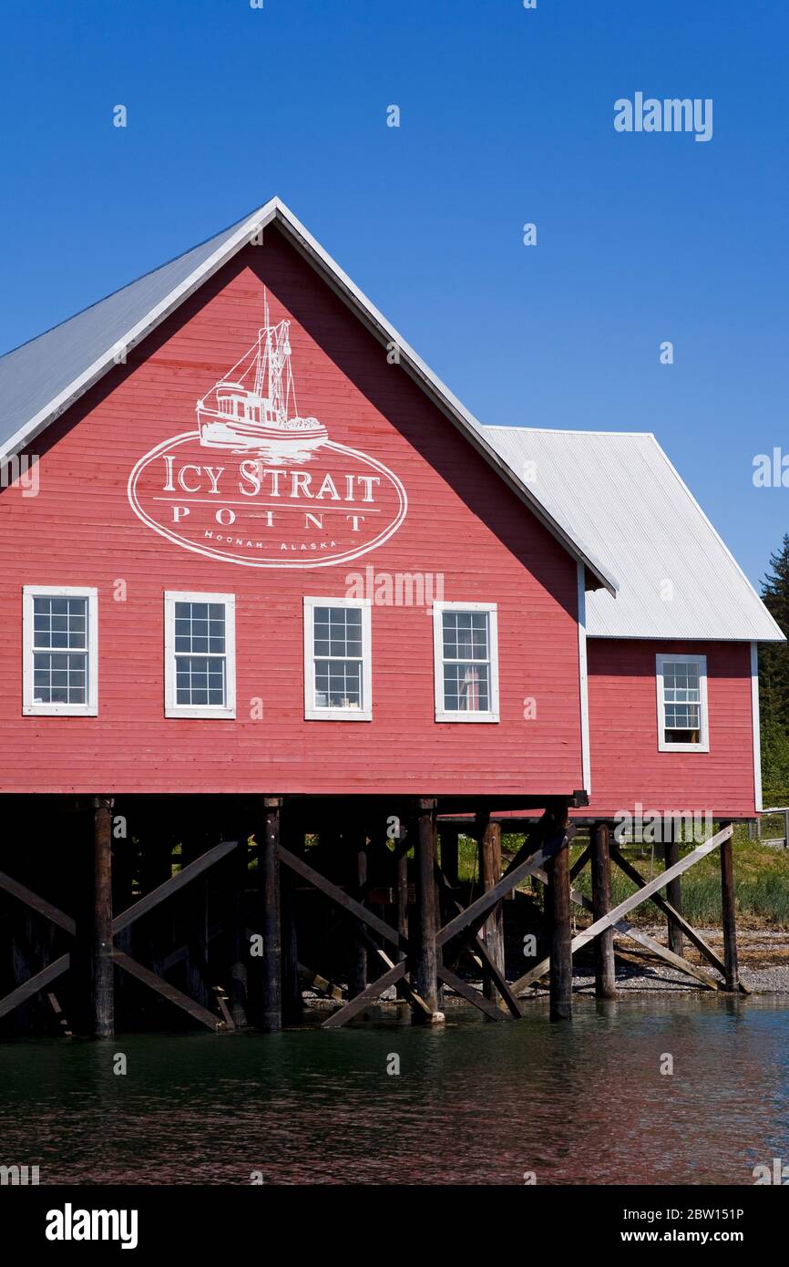 Icy Strait Point Cannery Museum, Hoonah City, Chichagof Island ...