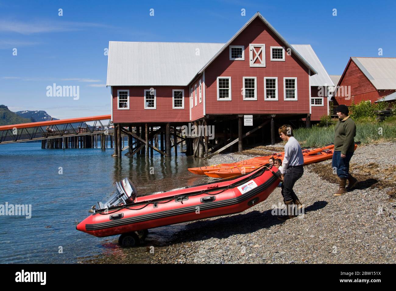 Icy Strait Point Cannery Museum, Hoonah City, Chichagof Island ...