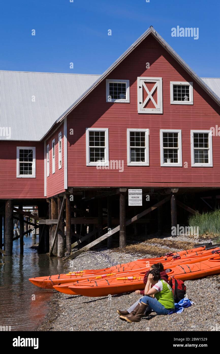 Icy Strait Point Cannery Museum, Hoonah City, Chichagof Island ...