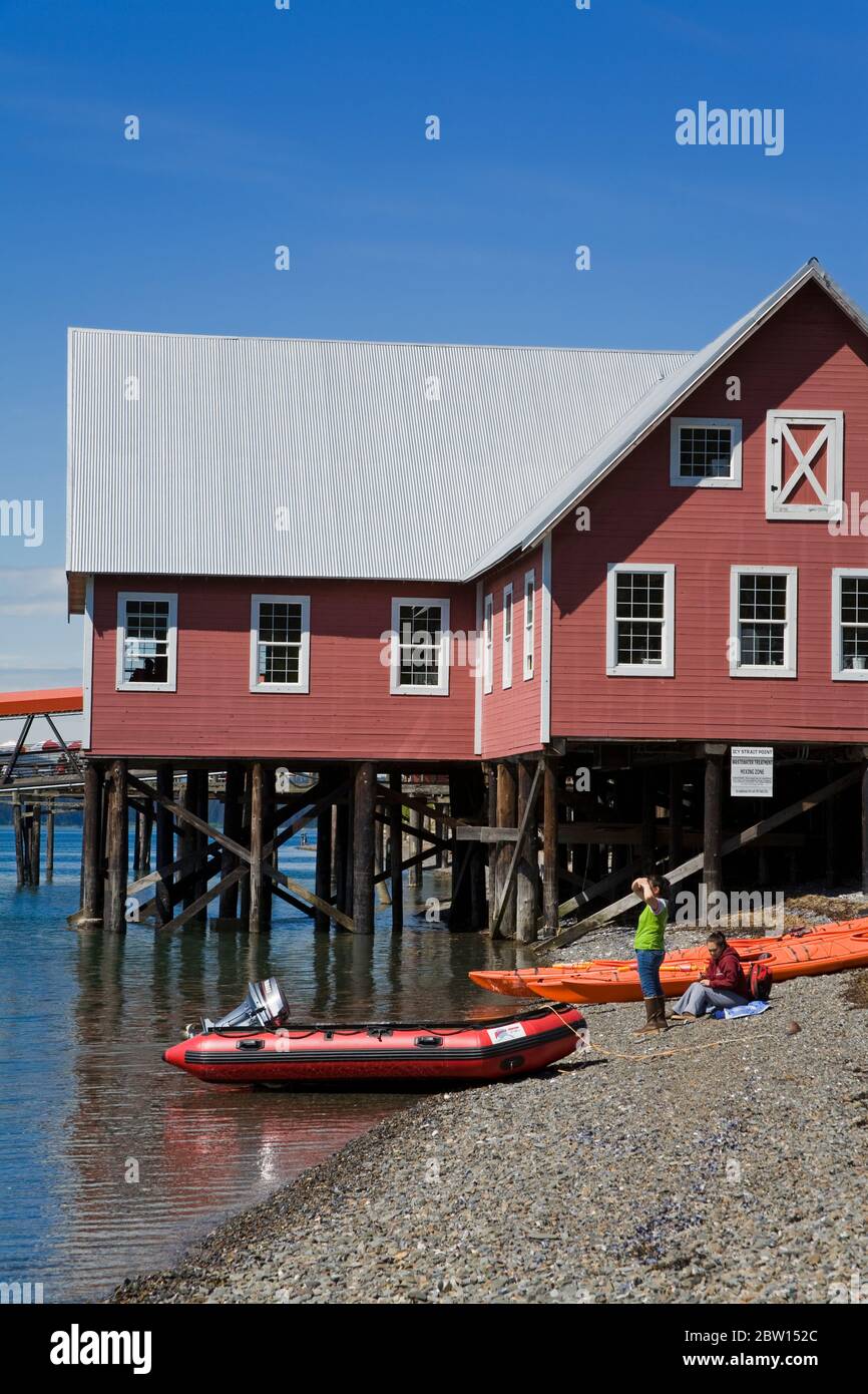 Icy Strait Point Cannery Museum, Hoonah City, Chichagof Island ...