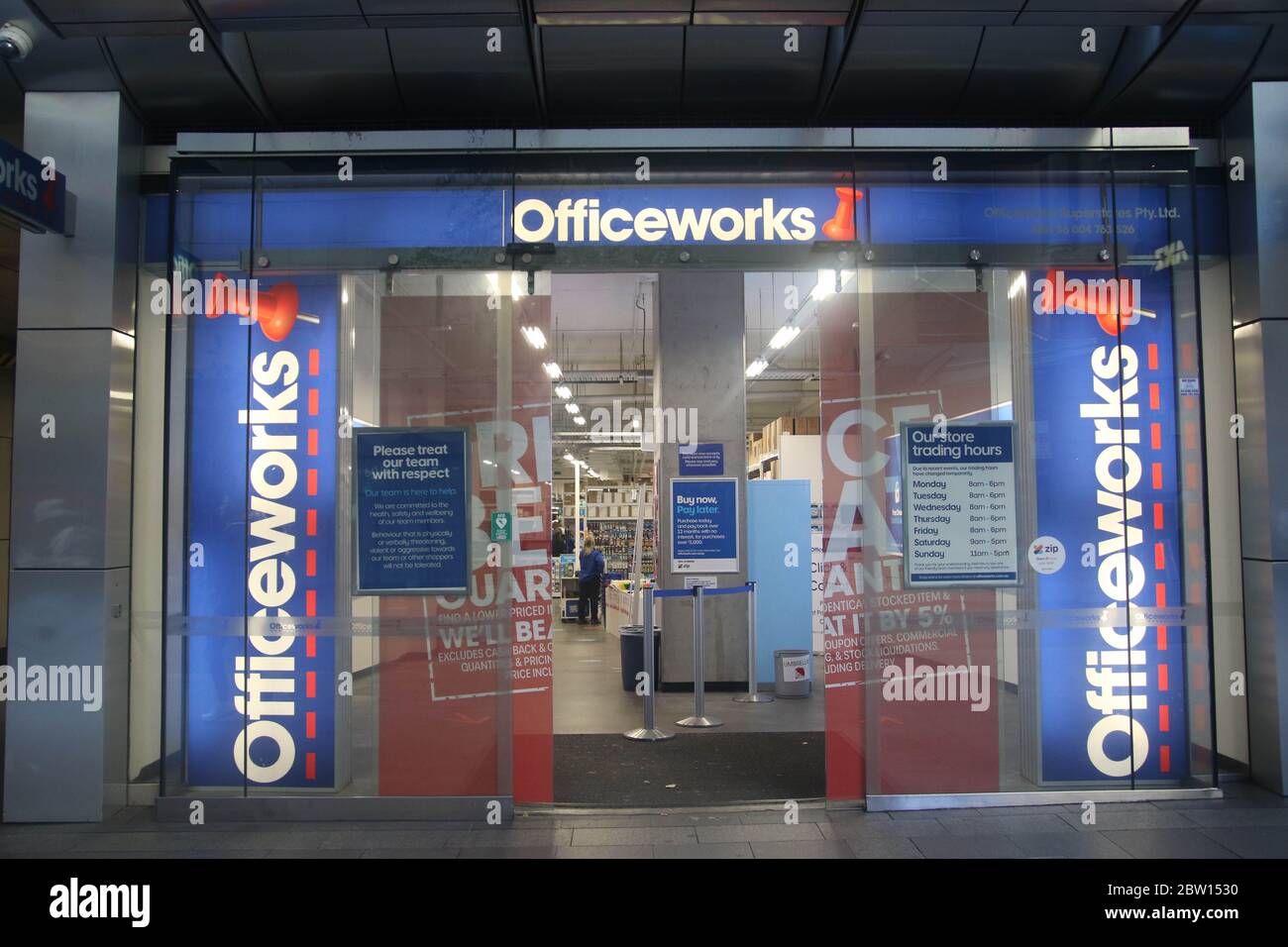 Officeworks on Pitt Street, Sydney, NSW, Australia Stock Photo - Alamy