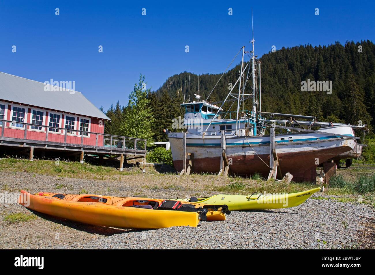 Icy Strait Point Cannery Museum, Hoonah City, Chichagof Island ...