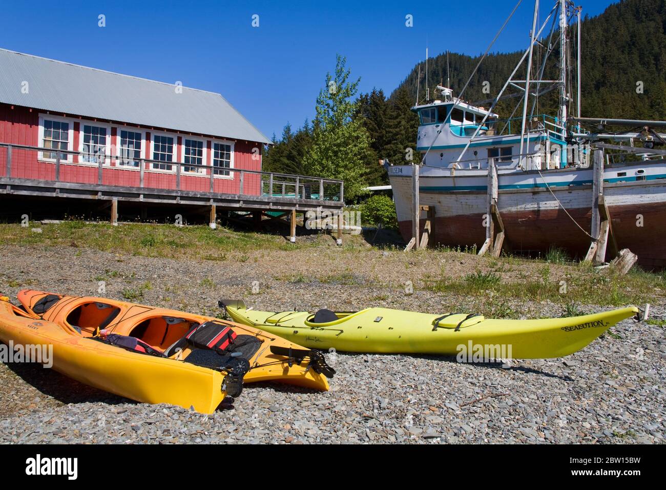 Icy Strait Point Cannery Museum, Hoonah City, Chichagof Island ...