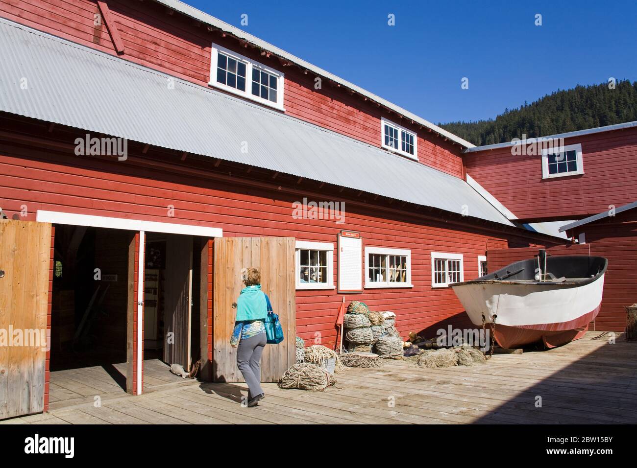 Icy Strait Point Cannery Museum, Hoonah City, Chichagof Island ...