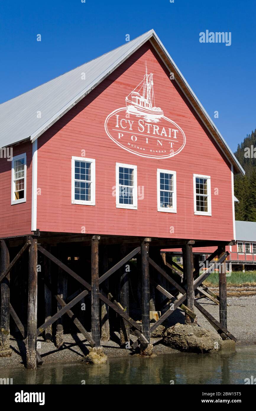 Icy Strait Point Cannery Museum, Hoonah City, Chichagof Island ...
