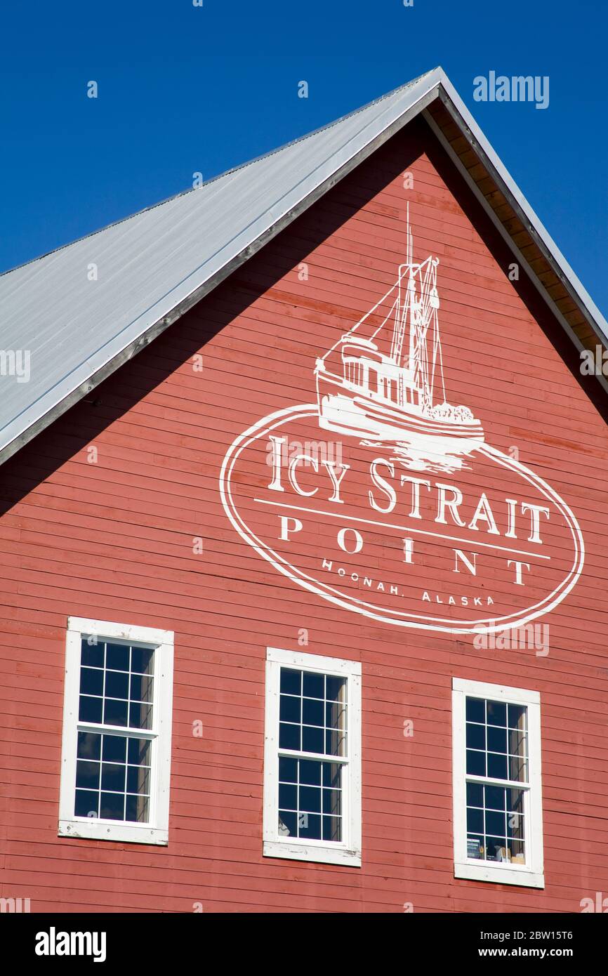 Icy Strait Point Cannery Museum, Hoonah City, Chichagof Island ...