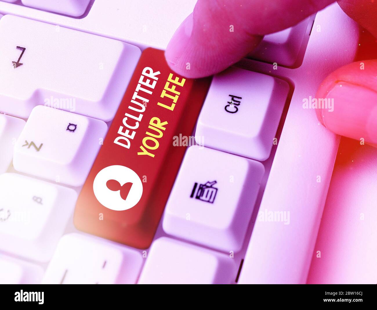 Handwriting text writing Declutter Your Life. Conceptual photo To ...