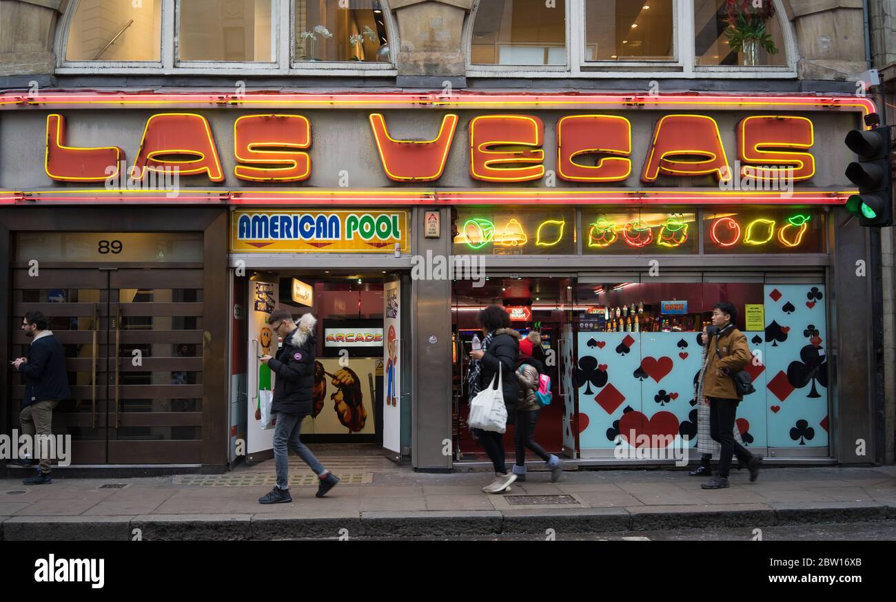 Soho video game arcade hi-res stock photography and images - Alamy