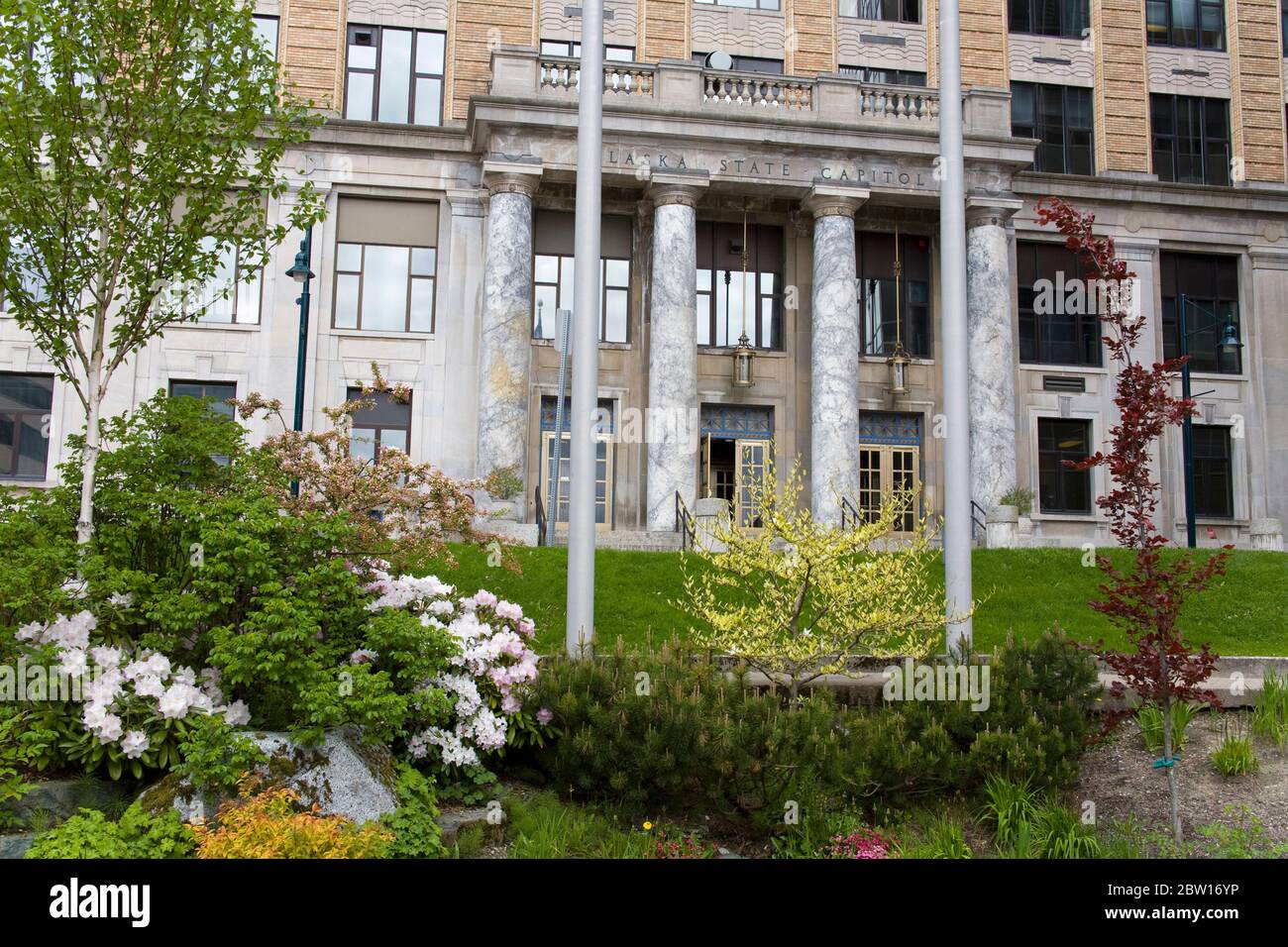 Alaska juneau state capitol building hi-res stock photography and ...