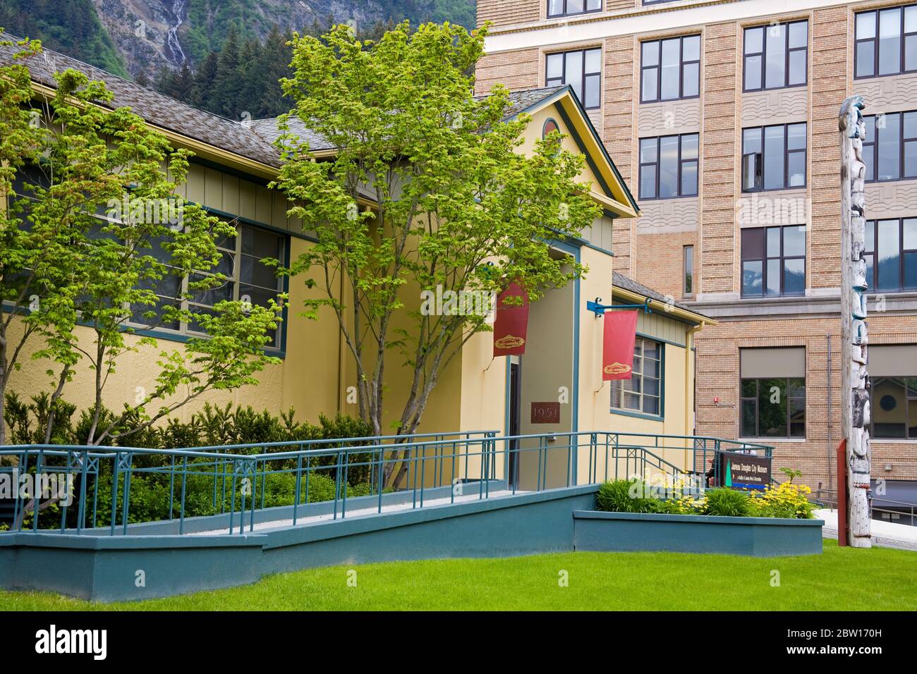 Juneau-Douglas City Museum, Juneau, Southeast Alaska, USA Stock Photo ...