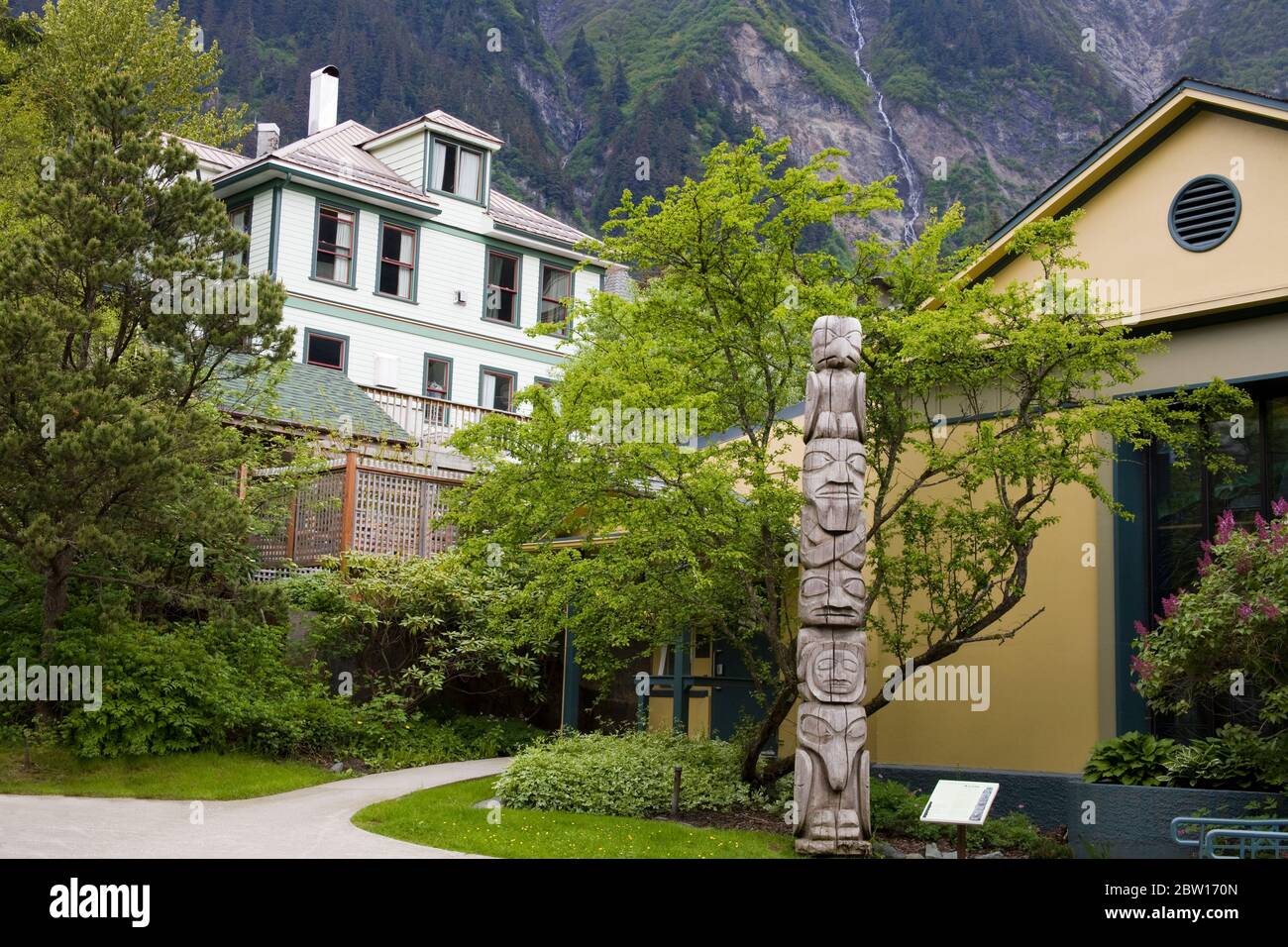 Juneau-Douglas City Museum, Juneau, Southeast Alaska, USA Stock Photo ...