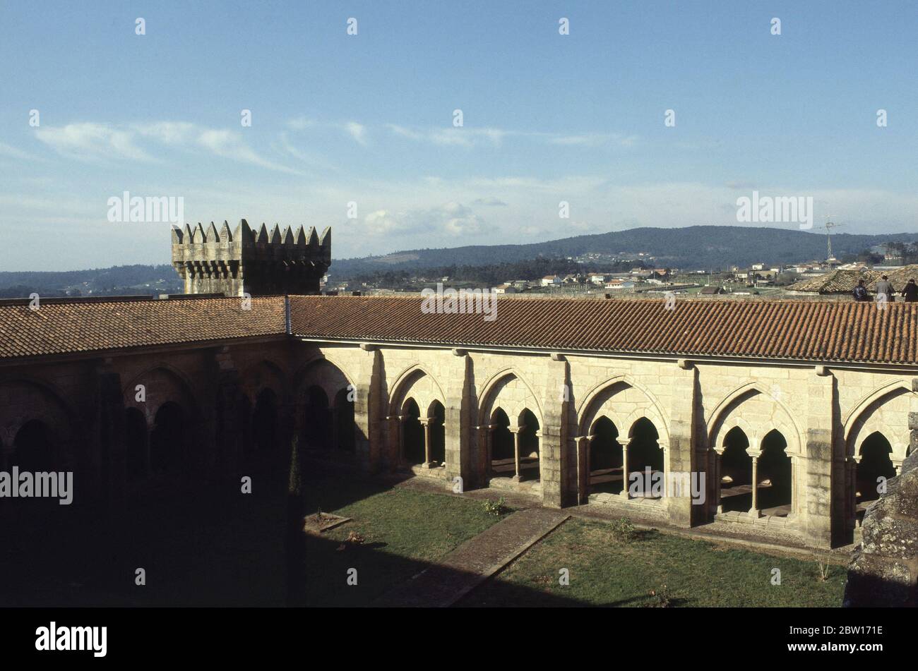 CLAUSTRO. Location: CATEDRAL. Tuy. Pontevedra. SPAIN Stock Photo - Alamy