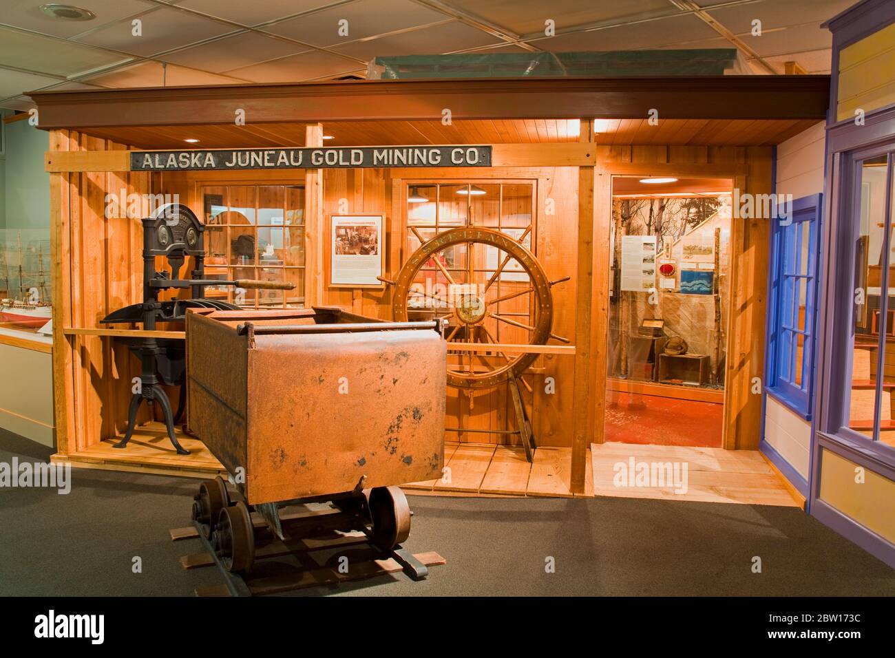 Juneau alaska mining museum hi-res stock photography and images - Alamy