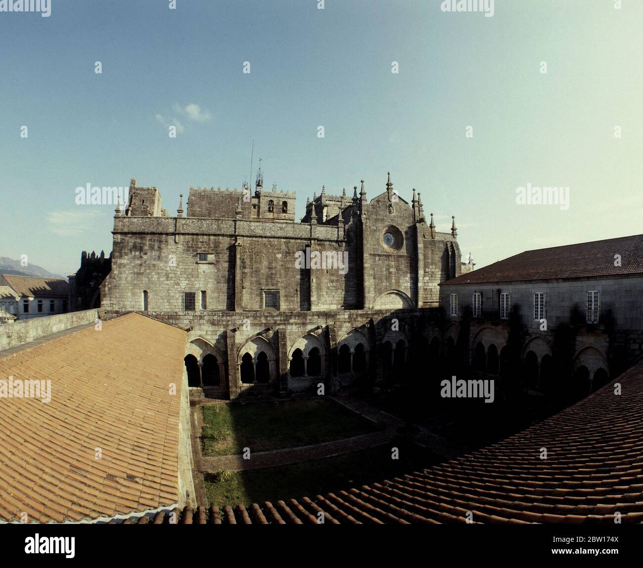 CLAUSTRO. Location: CATEDRAL. Tuy. Pontevedra. SPAIN Stock Photo - Alamy