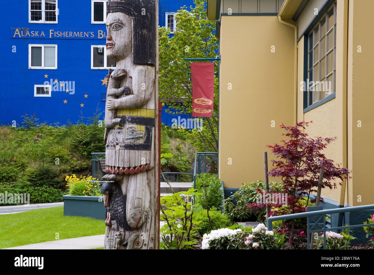 Alaska state capital building juneau hi-res stock photography and ...