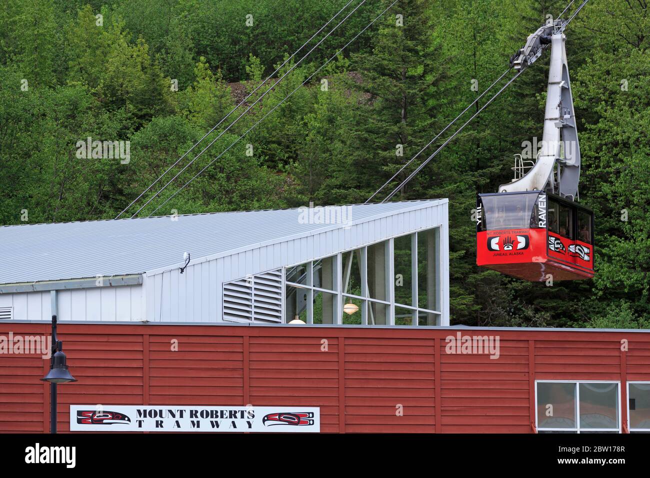 Alaska aerial tram hi-res stock photography and images - Alamy