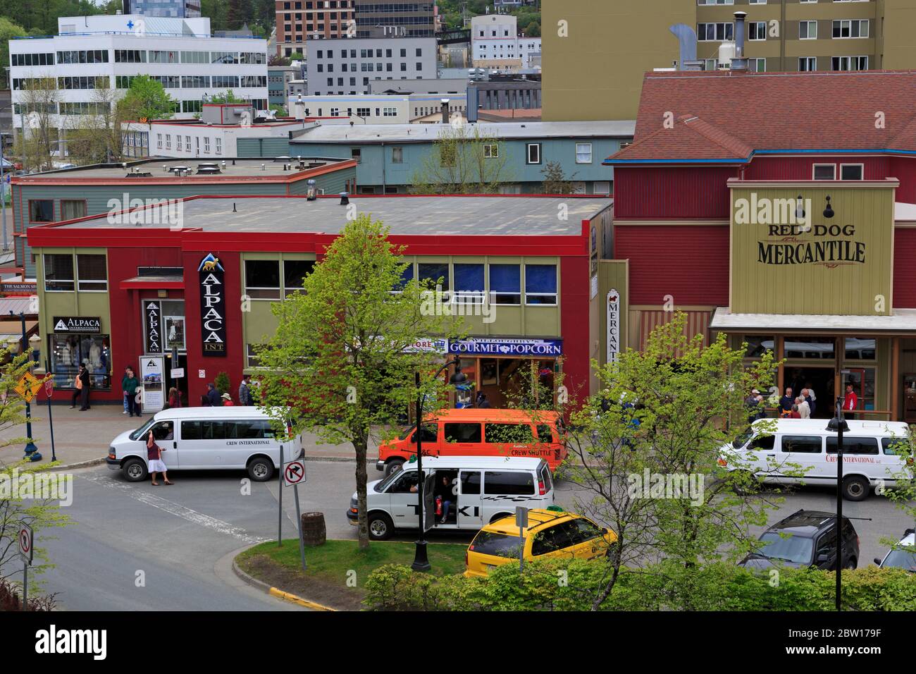 Downtown Juneau, Alaska, USA Stock Photo - Alamy
