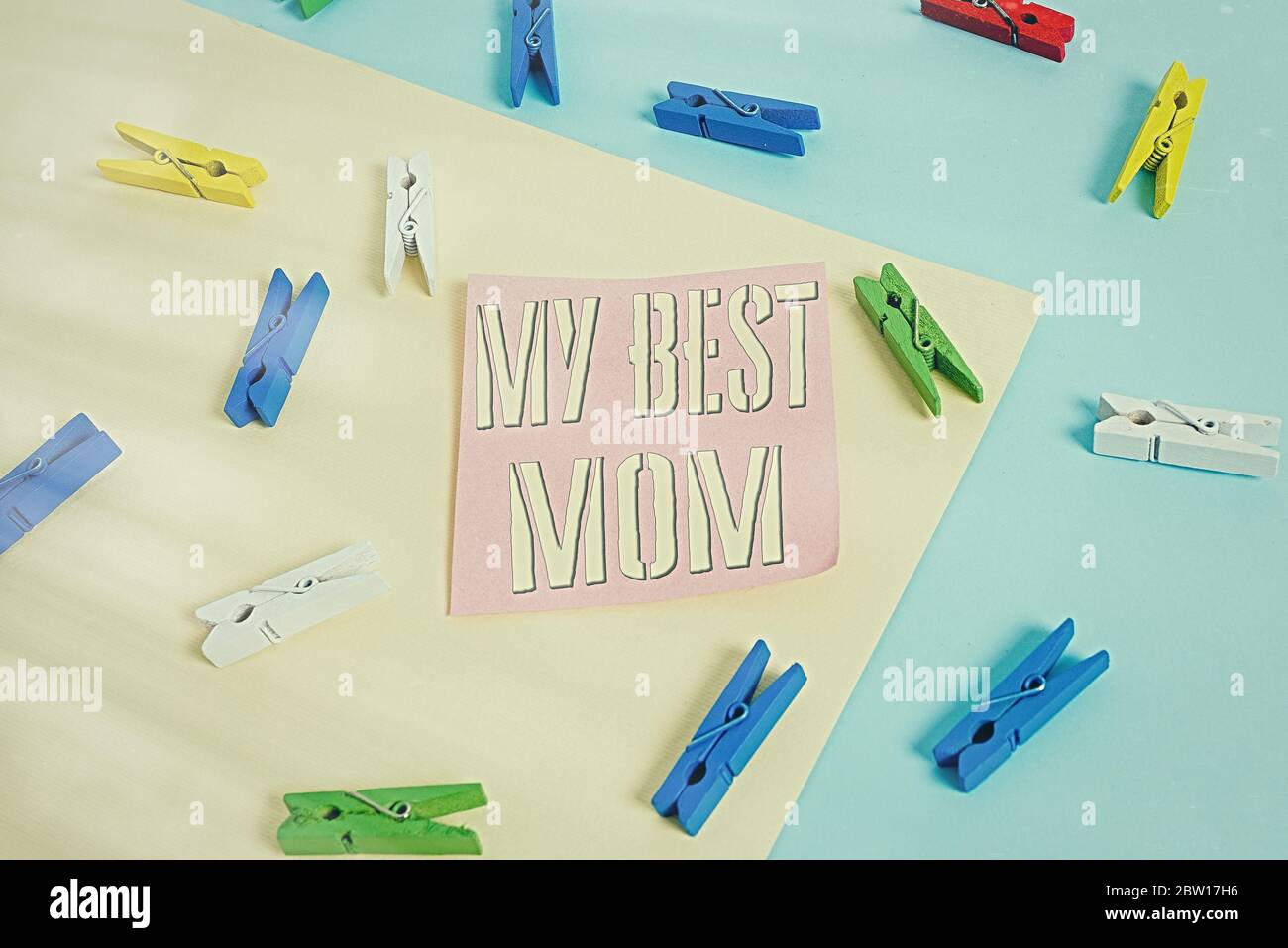 Writing note showing My Best Mom. Business concept for Appreciation for ...